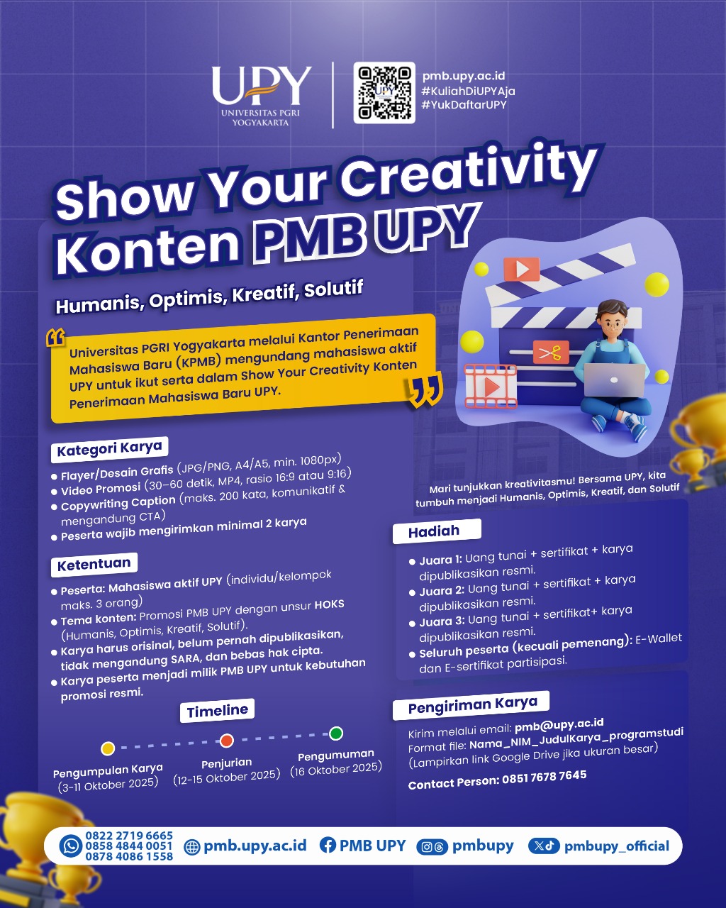 Penerimaan Mahasiswa Baru - Universitas PGRI Yogyakarta Pengumuman ...